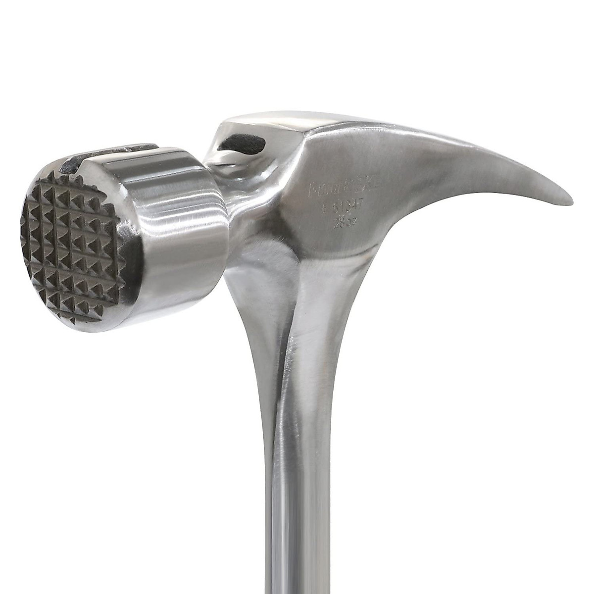 Pro-Grade Tools 61347 28 oz. Framing Hammer Solid Steel Milled Face