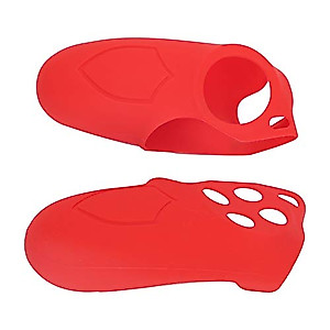 Mxzzand 1 Pair Split Protection Cover Gamepad for(red)