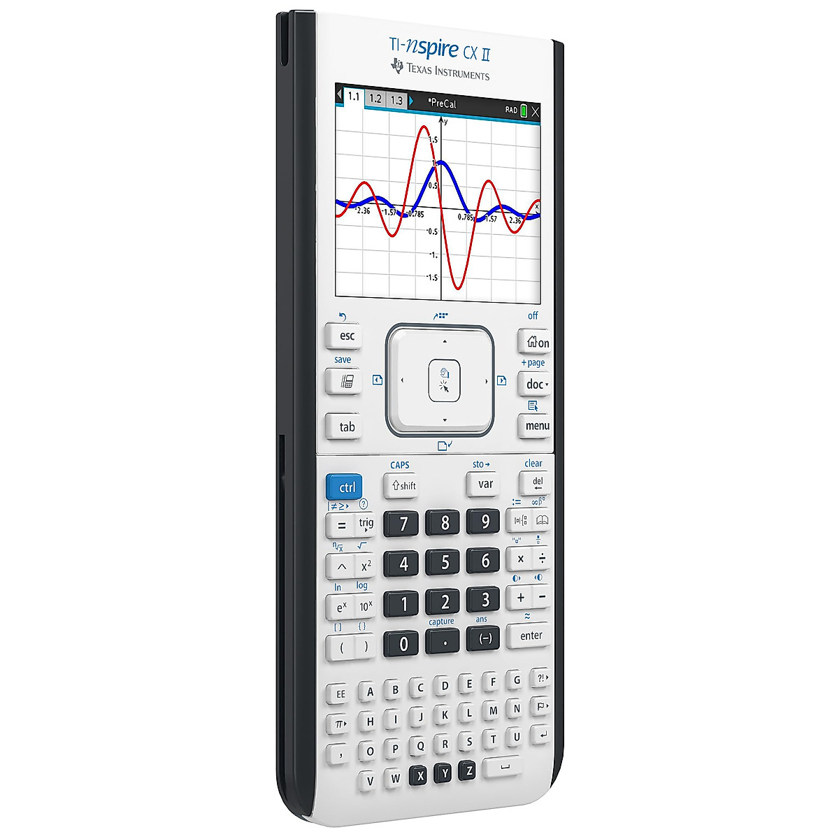 Texas Instruments TI-Nspire CX II Color Graphing Calculator with Student Software (PC/Mac)