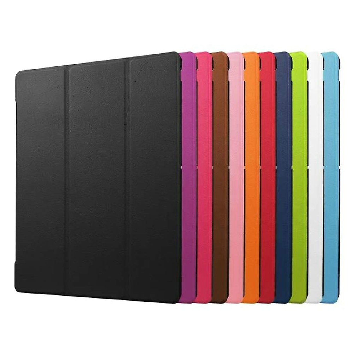 Zrengp Tablet Smart Cover for Google Pixel C 2015 Release 10.2 inch, Ultra Thin Slim Folio Stand Lightweight with Auto Sleep/Wake Up Function Leather Case for Google Pixel C 10.2" (Black)