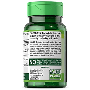 Nature's Truth Odorless Garlic and Parsley | 1200mg | 100 Softgel Capsules | Non-GMO & Gluten Free Extract Supplement
