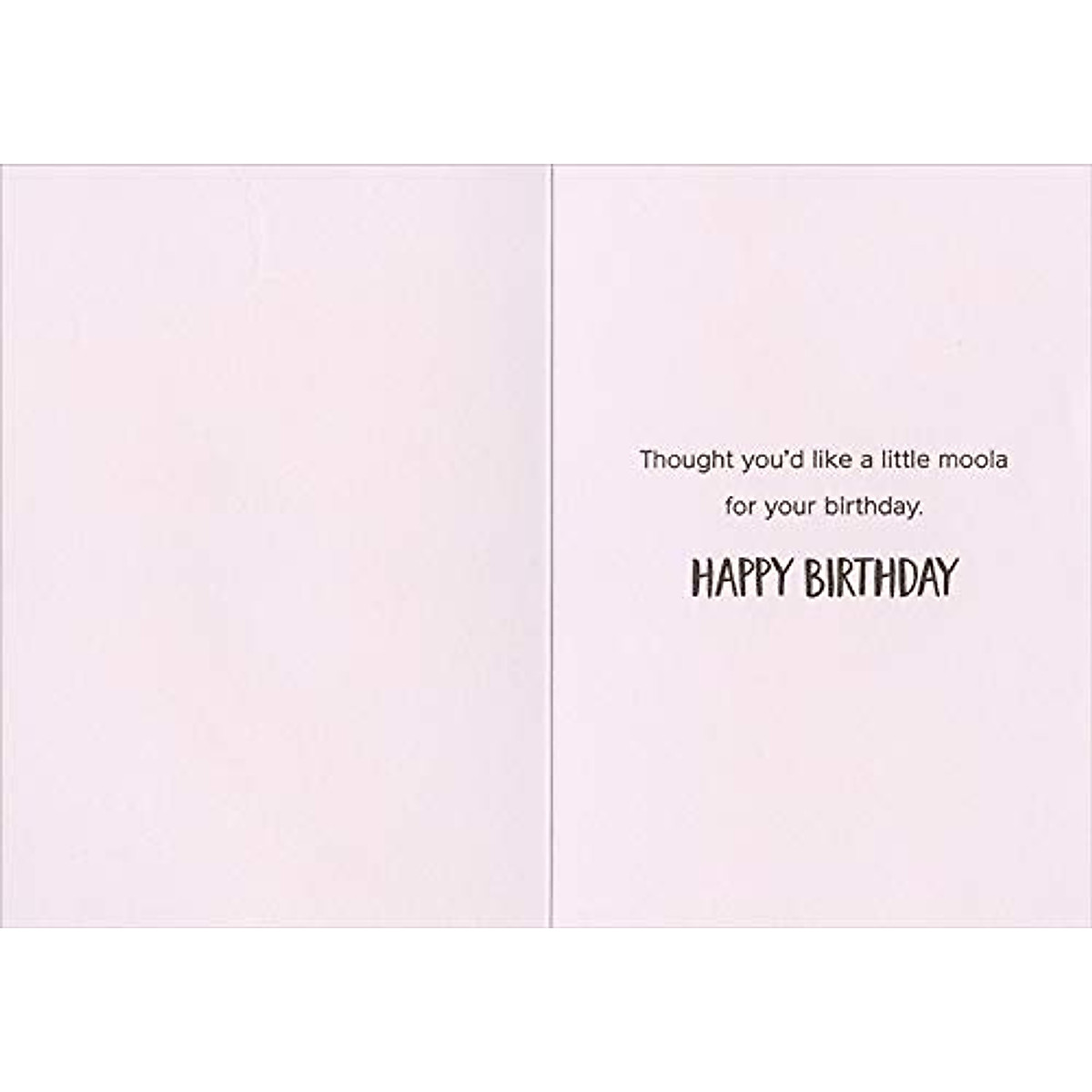 Designer Greetings Moo Laaa Cows Funny/Humorous Birthday Card