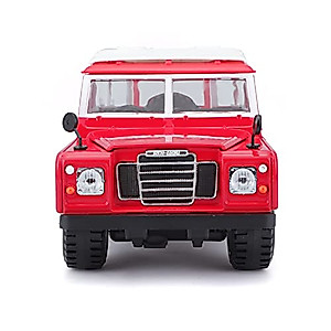 Bburago 2011 Bijoux 1:25 Scale Blue Land Rover