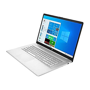 HP 17z-cp000 Home & Business Laptop (AMD Ryzen 5 5500U 6-Core, 32GB RAM, 512GB PCIe SSD + 1TB HDD, AMD Radeon, 17.3" Touch HD+ (1600x900), WiFi, Bluetooth, Webcam, Win 11 Pro) with Hub