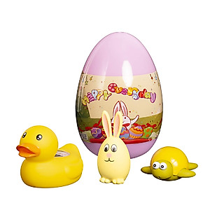 Doli Yearning Baby Bath Thermometers Classic Duck Shape Baby Bath Toys Baby Gifts| Squirting Squeaking Bath Toys for Toddlers Infant Kids Boys Girls |Novelty Shower Favor| Spray Water Bath Toy……