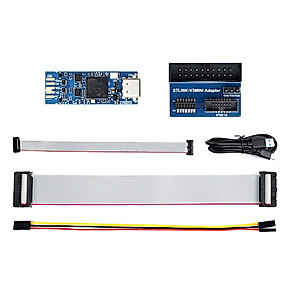 STLINK-V3MINIE Stand-Alone in-Circuit Debugger and Programmer for STM32 Onboard JTAG SWD Interface Connector Based on MCU Arm Cortex-M STM32 32-bit Microcontroller @XYGStudy