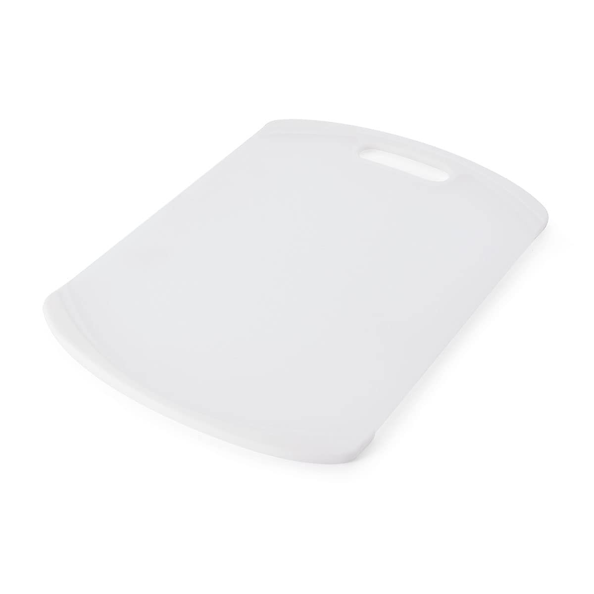 Farberware Nonslip Cutting Board, 11x14 Inch, Translucent White