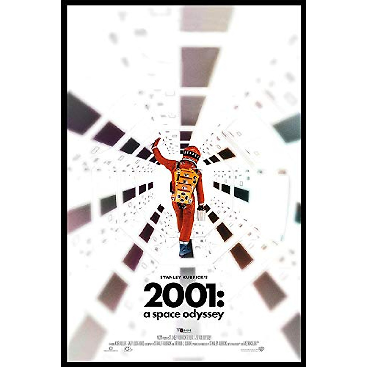 2001: A Space Odyssey - (24" X 36") Movie Poster An Authentic PosterOffice Print with Holographic Sequential Numbering.