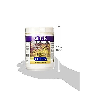 Uckele G.T.F. Chromium Horse Supplement - Equine Vitamin & Mineral Supplement - 2 pound (lb)