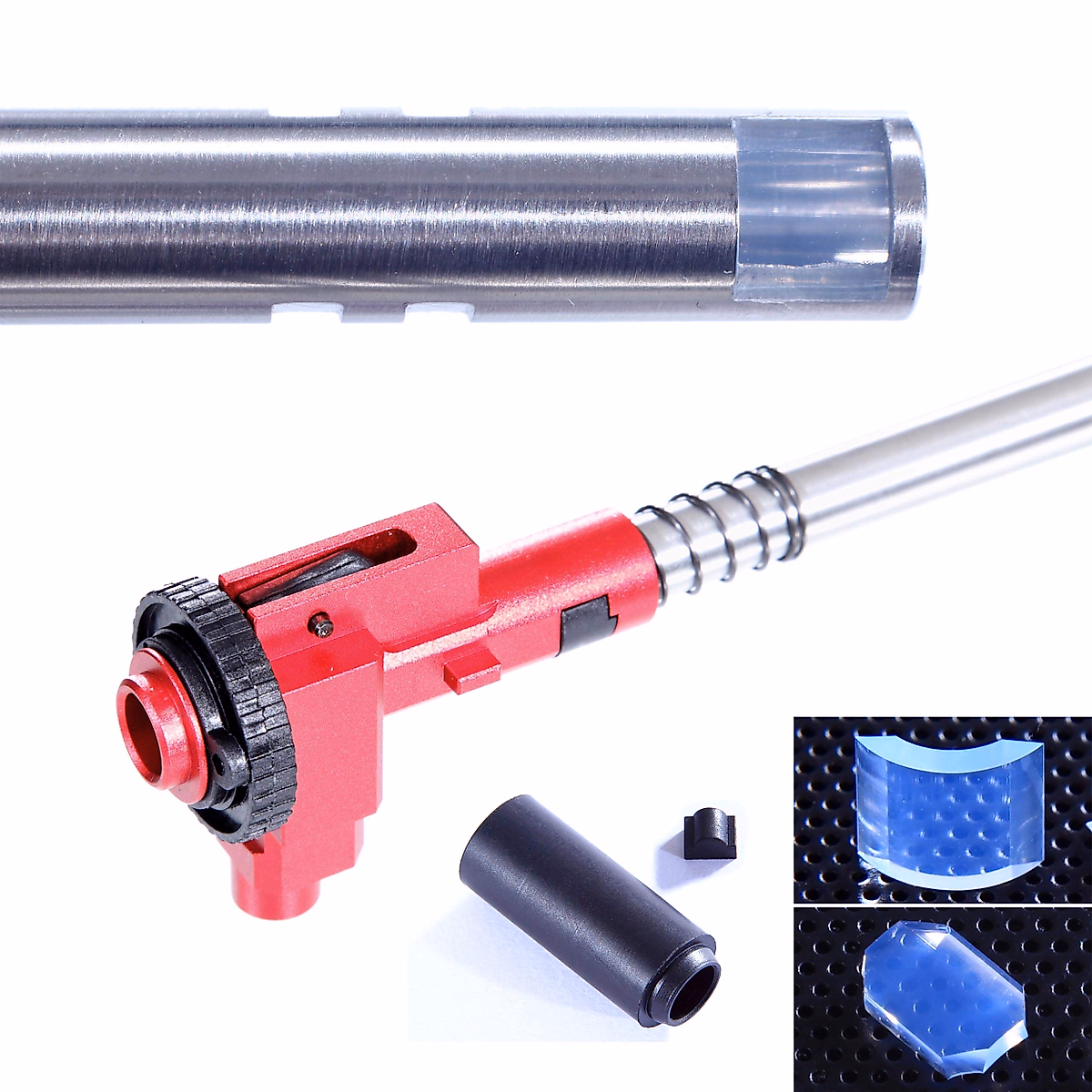 Elvish Tac R-Hopped ZCI 6.02 Tightbore Barrel Modify Flat-Hop Bucking ZCI CNC Hopup S-Nub AEG R-Hop RHop (380)