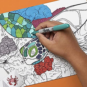 Sharpie Permanent Markers, Fine and Ultra-Fine Tips, 45 Count, Ultimate Color Collection