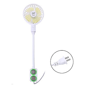 CXV 4.5inch 3-speed Flexible AC 100-240V Fan Magnetic Base for Sewing Machine Metal Lathe Workbench Machinist Bench Grinder