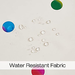 Beige Shower Curtains for Bathroom Metallic Polka Dot Shower Curtains Waterproof Hookless Shower Curtains with Grommet for Kids Soft Microfiber Fabric Shower Curtain Sets 70 x 72 Inches