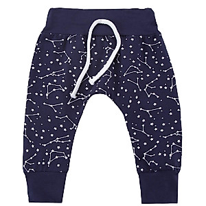 Baby Boys 3PCS Space Outfit Newborn Love You to The Moon and Back Starry Sky Long Sleeve Pant Set (Blue04 0-3 Months)