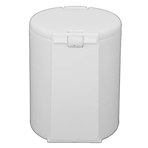 Cotton Pad Container, Lightweight Cotton Pad Dispenser Round Press Design Easy Storage for for Travel