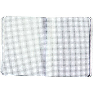 1InTheOffice Graph Composition Notebook, 9.75" x 7.5" Graph Paper Notebook, Black "2 Pack"