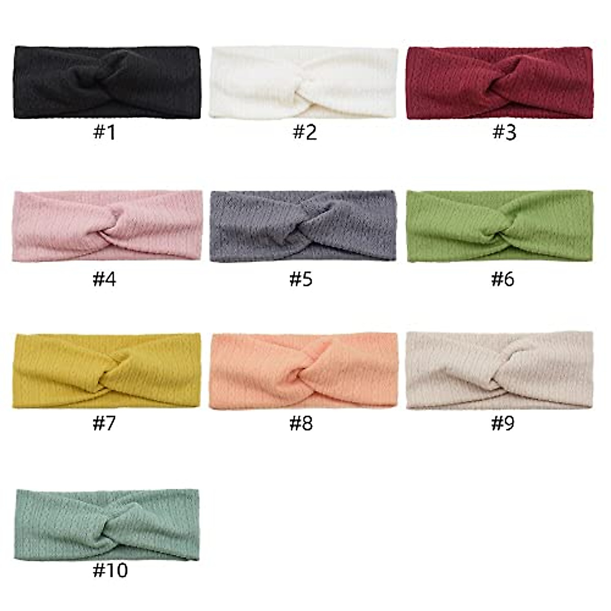 WTAIS Cross Hair Band Sports Headband Face Wash Hair Accessories Breathable Headband Elastic Sports Cloth Headband 1Pcs (Color : 9)