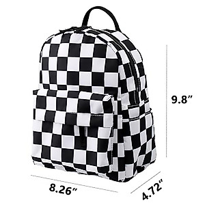 PRLINJSK Mini Backpack for Girls Teens Kids Kawaii Small Backpack Purse with Cute Pendant Gift