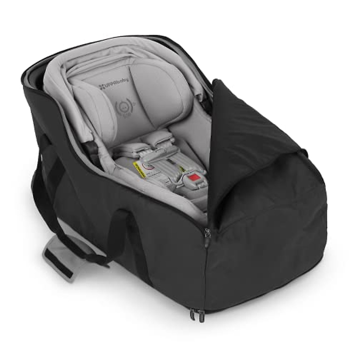 MESA V2 Infant Car Seat and Base - Jake (Charcoal) + MESA Family Travel Bag