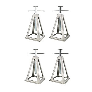 Dumble RV Stabilizer Jacks Camper Leveling Blocks 4-Pack – Heavy Duty Leveling Blocks for Trailer, Camper, Motorhome
