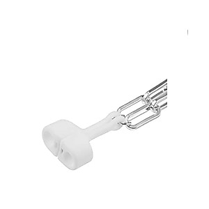 Anne Klein Apple AirPods Paperclip Chain Necklace