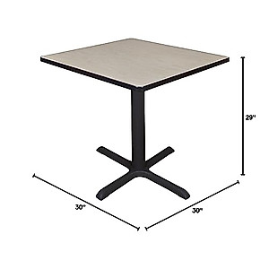 Cain 30" Square Breakroom Table- Maple