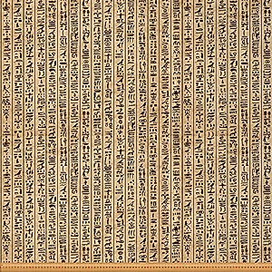 Symbols Upholstery Fabric, Tribal Ethnic Fabric by The Yard, Japanese Ancient Egypt Decorative Fabric, Totem Waterproof Outdoor Fabric, DIY Art Upholstery and Home Accents, Brown Black, 2 Yards