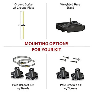 Balloon Bobber - Weatherproof Reusable Paneled Balloon Cluster Pole Kit - Helium Free Plastic Outdoor Balloons