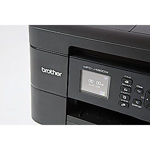 Brother MFC-J480DW - Wireless Inkjet Color All-in-One Printer w Auto Document Feeder, Amazon Dash Replenishment Enabled