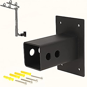 Hitch Wall Mount,Trailer Hitch Receiver Storage,Bike Rack Storage，(Fits 2")