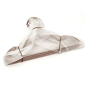 Koobay 12.6" Metal Wire Rose Gold Children Clothes Hangers,30PACK, Baby Coat Clothes Hangers Display Storage