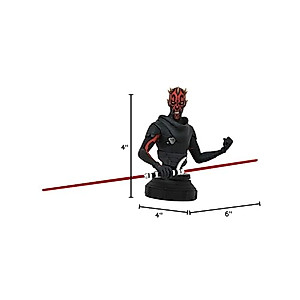 Diamond Select Toys Star Wars Rebels: Darth Maul 1:7 Scale Bust, Multicolor, 6 inches