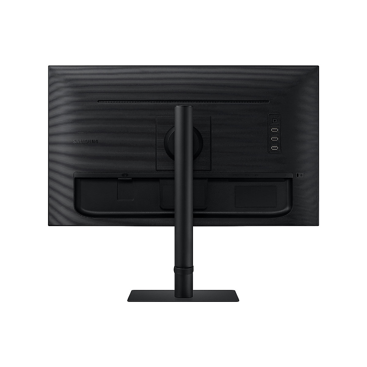 SAMSUNG S80A Series 27-Inch 4K UHD (3840x2160) Computer Monitor, HDMI, DP, USB Hub with USB-C, HDR10 (1 Billion Colors), Built-in Speakers, Fully Adjustable Stand with Pivot (LS27A800UNNXZA) (Renewed)