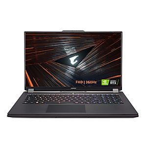 GIGABYTE AORUS 17 XE4 17.3" Full HD 360Hz Gaming Notebook Computer, Intel Core i7-12700H 2.3GHz, 16GB RAM, 1TB SSD, NVIDIA GeForce RTX 3070 Ti 8GB, Windows 11 Home, Black