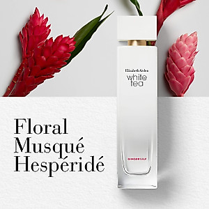 Elizabeth Arden White Tea Ginger Lily Body Cream, Moisturizing & Hydrating with Shea Butter, 13.5 oz.