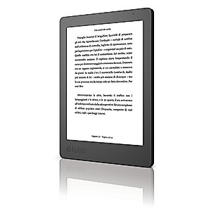 Kobo Aura - eBook reader - 4 GB - 6"(N236-KU-BK-K-EP)