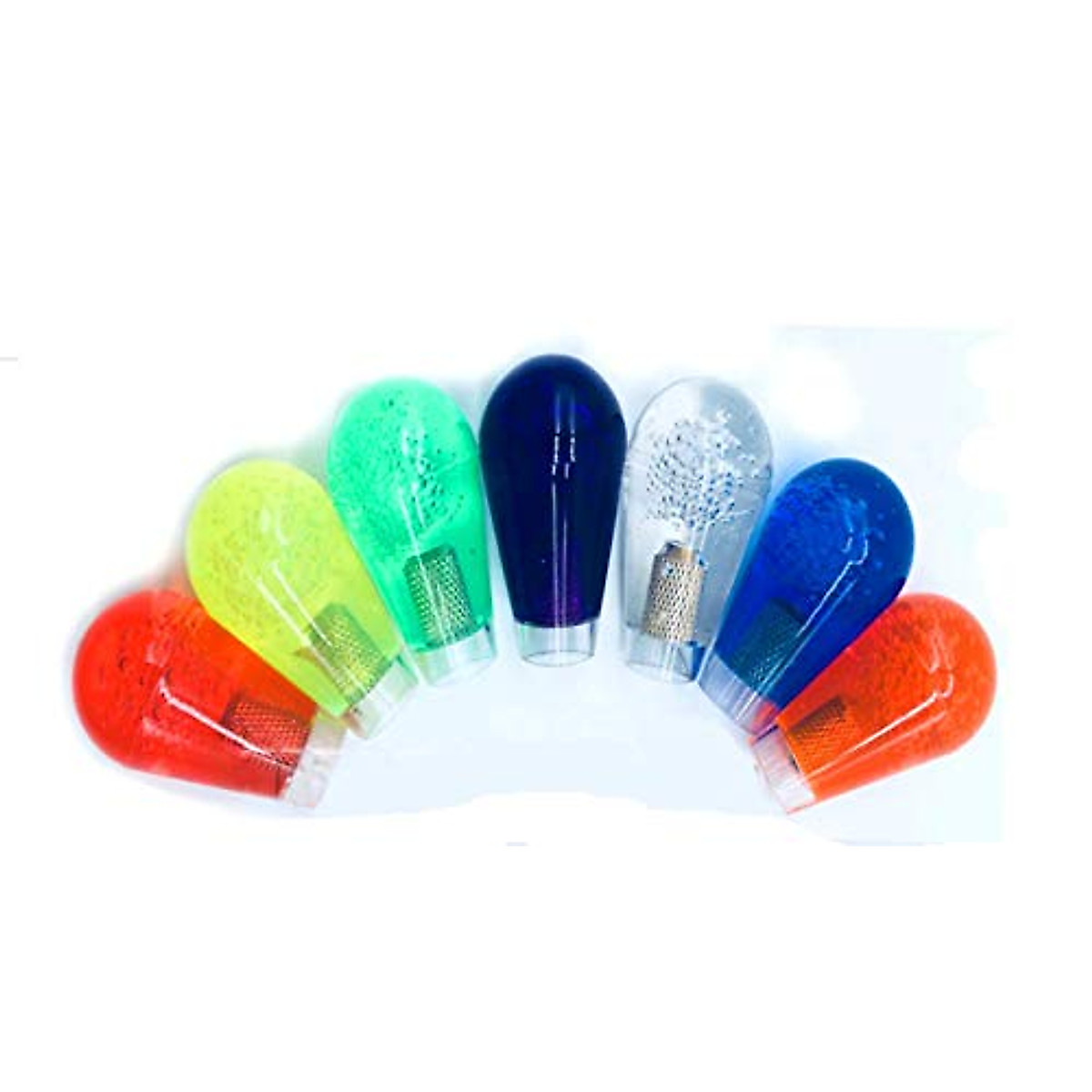 Alvatron US Style Crystal Clear Bubble Transparent Translucent Joystick Bat Top Replaces Japanese Ball Tops for Arcade1up Pacman Galaga, Legends Ultimate Arcade, Pandora's Box, Sanwa, Zippy (Purple)