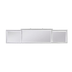 Powell Company Mirrored 4-Door 3-Drawer Console