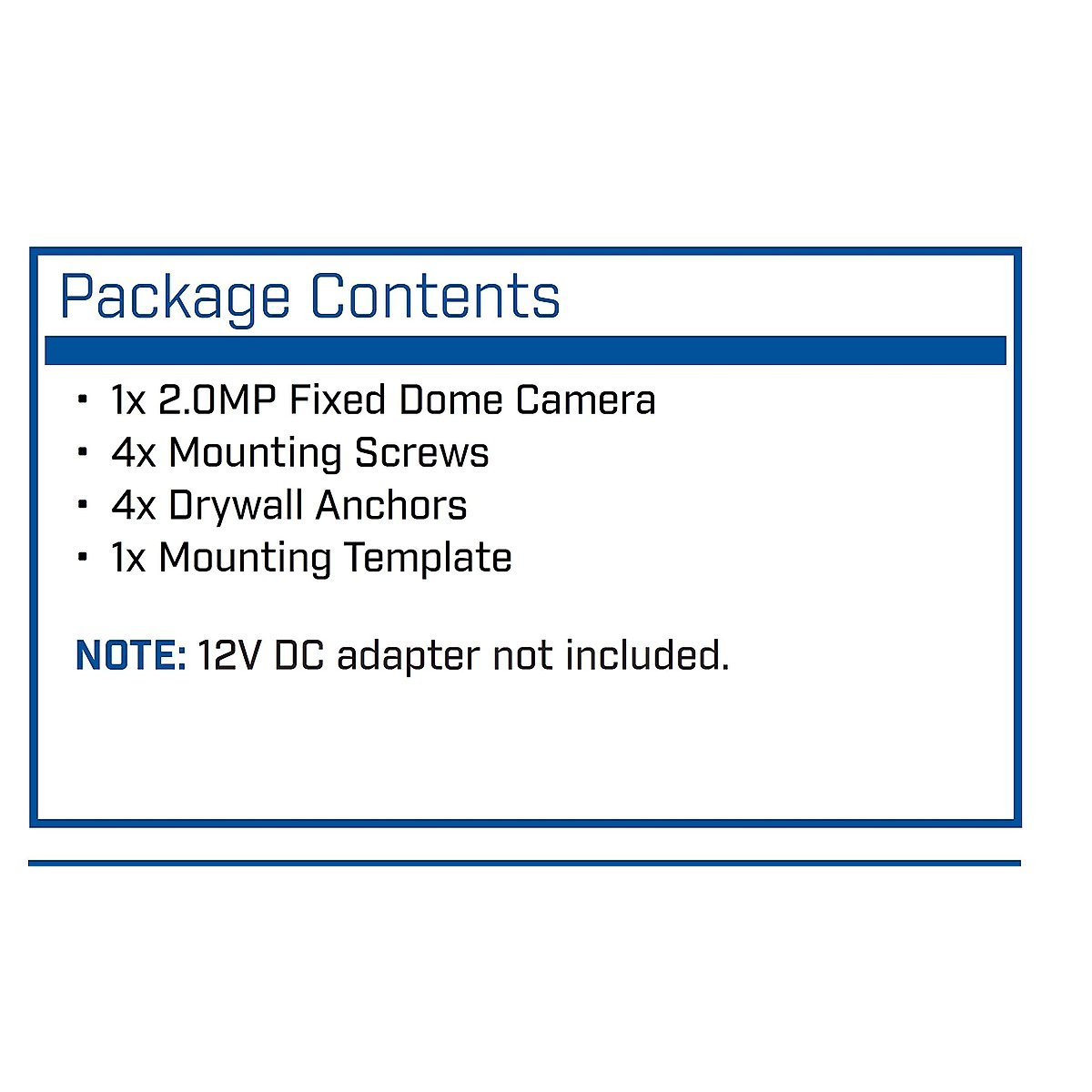 FLIR Digimerge C133EDR Outdoor Security Dome Camera, 2.1MP HD MPX Fixed, 3.6mm, 70ft Night Vision, Works with Lorex, Flir MPX DVR, White, 1 Pack (Camera Only)