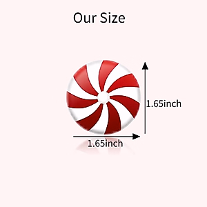 2024 New Halloween Christmas Acrylic Silicone Red and White Candy Cabinet Knob Covers Pack of 20 for Various Kitchen Cabinet Knob Covers Living Room Bedroom Cabinet Knob Covers (20 PCS)