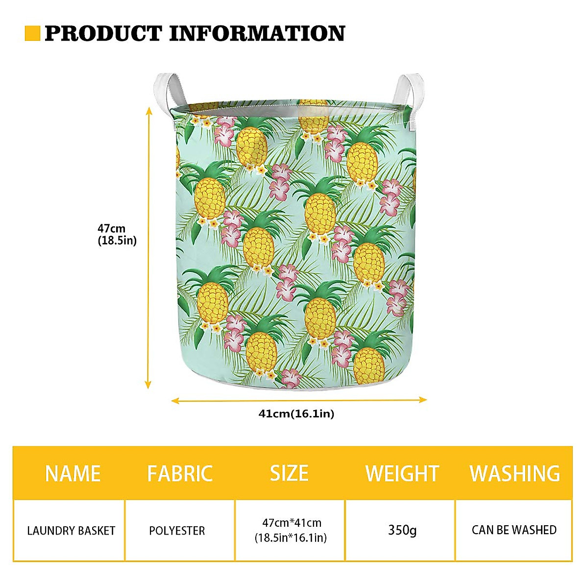 ZFRXIGN Blue Laundry Hamper Sea Turtle Ocean Themed Kids Storage Bins for Bedroom/Home/Dorm Collapsible Round Sports Laundry Basket for Child Room Nursery