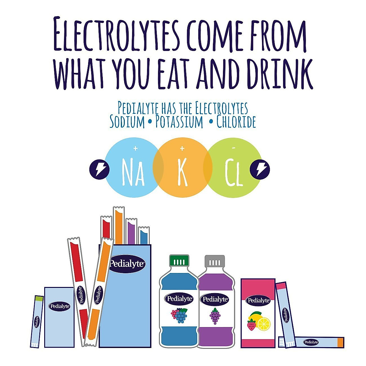 Pedialyte Strawberry Lemonade 17 Gram Powder.6 Ounce (6-2 Pack)