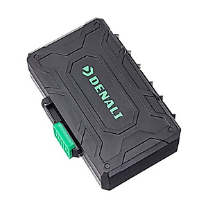 Amazon Brand - Denali 15-Piece Titanium Drill Bit Set