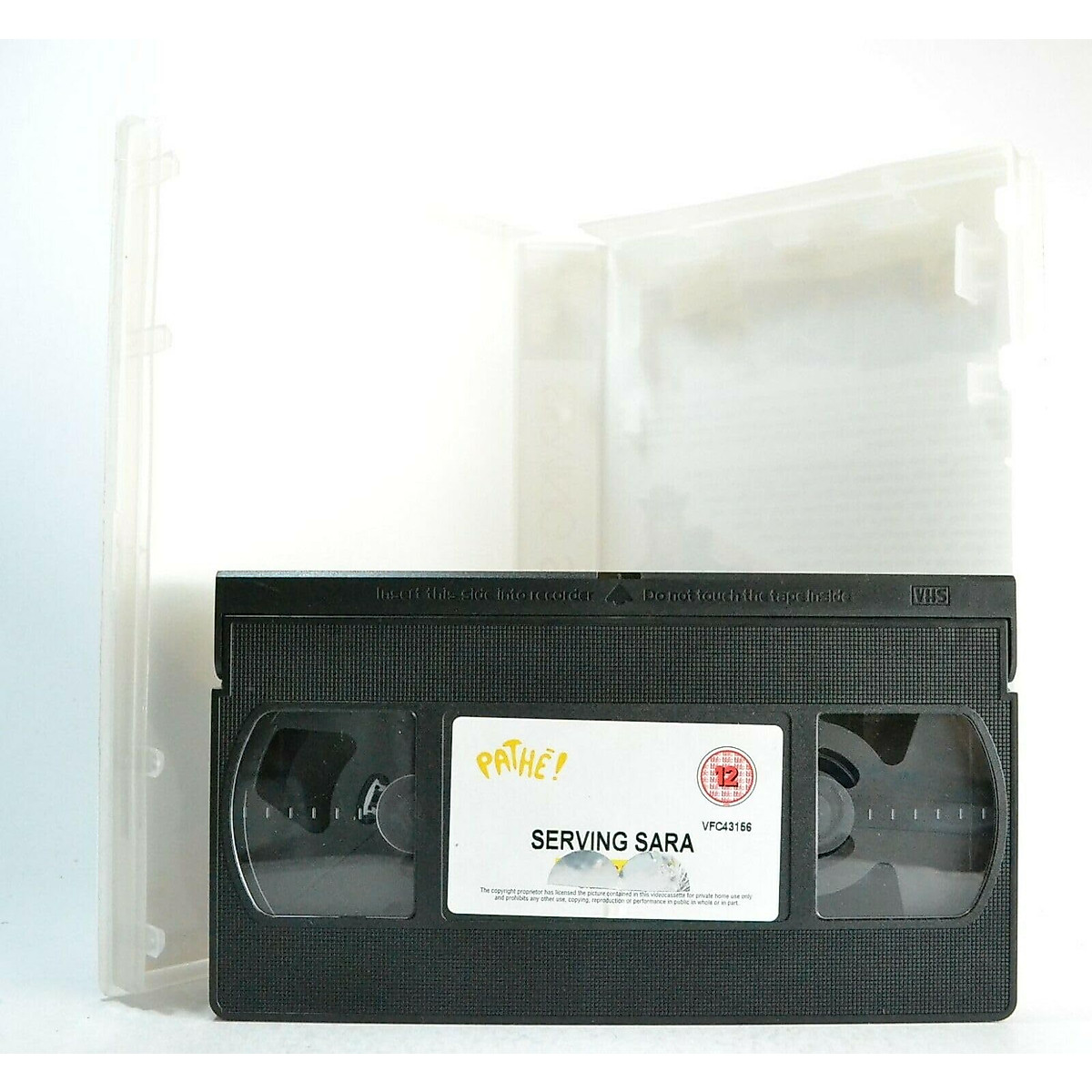 Serving Sara: M.Perry/E.Hurley - Romantic Comedy - Large Box - Ex-Rental - VHS