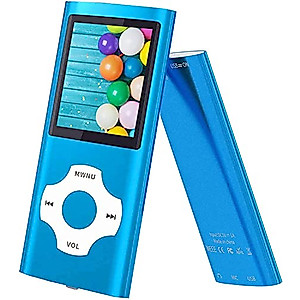MP3 Player / MP4 Player, Hotechs MP3 Music Player with 32GB Memory SD Card Slim Classic Digital LCD 1.82'' Screen Mini USB Port with FM Radio, Voice Record