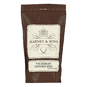 Harney & Sons, Bag of Sachets, Victorian London Fog, 50 Count