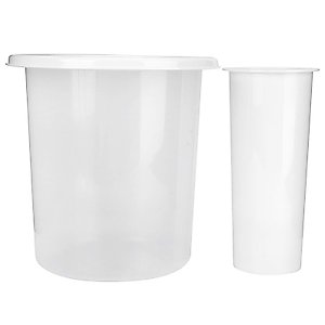 Clear Ice Cup Reusable Shaved Ice Molds Jars for Ice Bucket Refillable Making Model with Lid