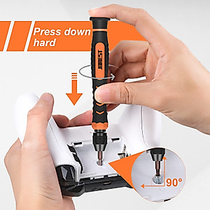 JOREST 38Pcs Precision Screwdriver Set, Tool Kit with Security Torx T5 T6 T8 T9, Triwing Y00, Star P5, etc, Repair for Ring Doorbell, Laptop, Switch, PS4, Xbox, Macbook, iPhone, Watch, Glasses, etc