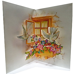 Deluxe Pop Up Birthday Greeting Card Assortment in a Bulk (12 Pack)