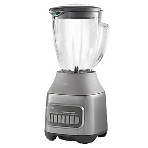 Oster Pulverizing 800 Watts 6 Cup Power Blender in Gray with High Speed Motor